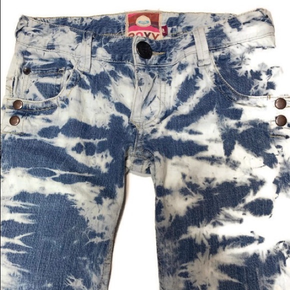 Roxy | Jeans | Roxy Womens Jeans Milky Acid Washed Sz 3 | Poshmark